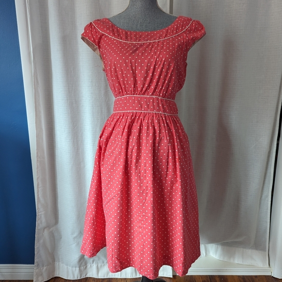 Emily and Fin | Dresses | Modcloth Pink Heart Barbie Dress | Poshmark
